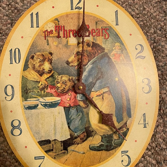 Vintage | Wall Decor | Vintage Goldilocks And The Three Bears Storytime ...
